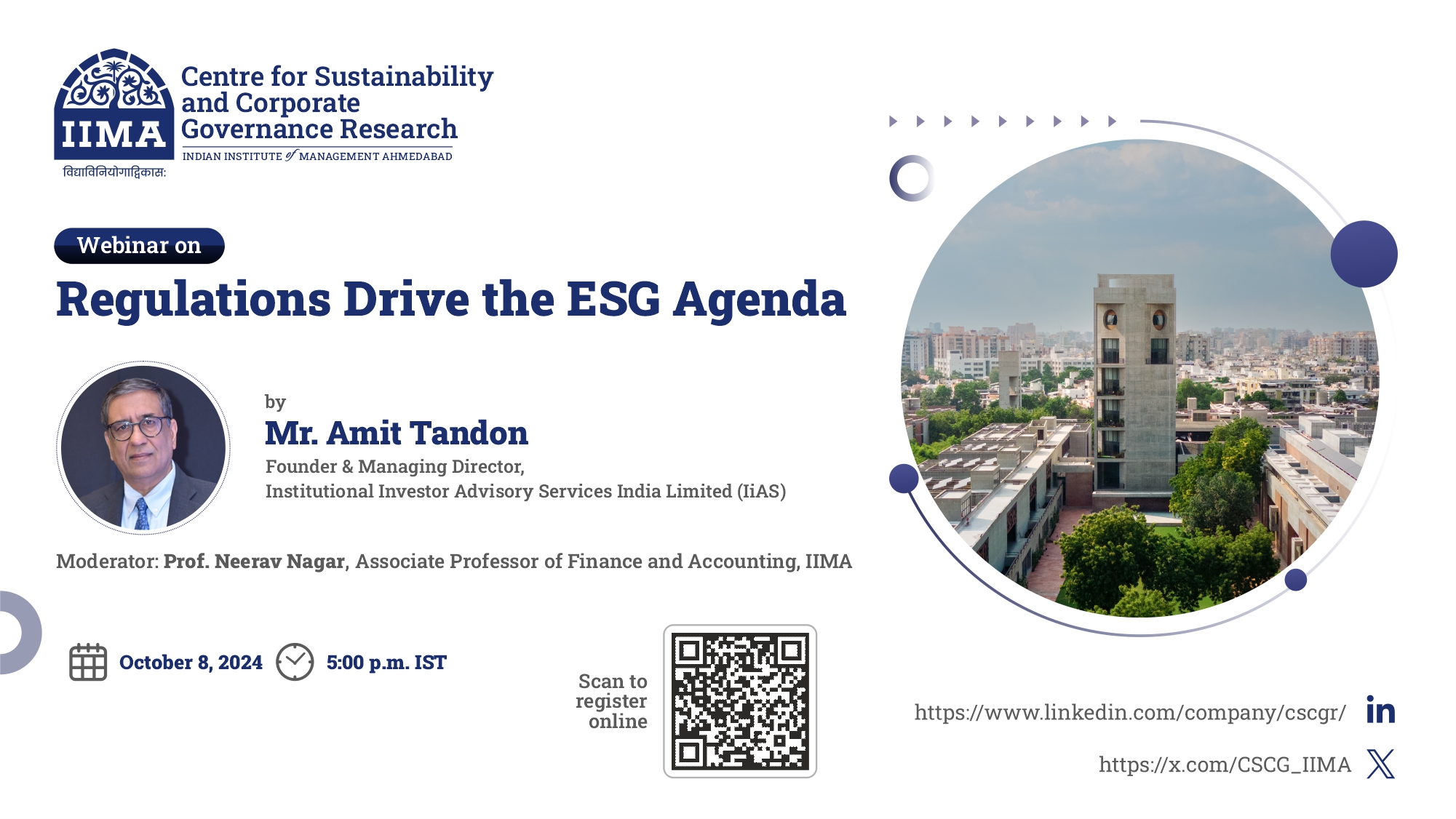Regulations Drive the ESG Agenda | IIMA